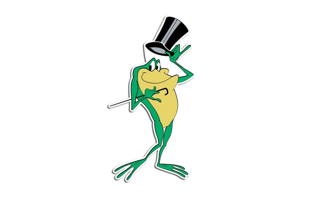 Michigan J Frog Logo Vinyl Decal / Sticker 10 Sizes!! Free Shipping! - Etsy