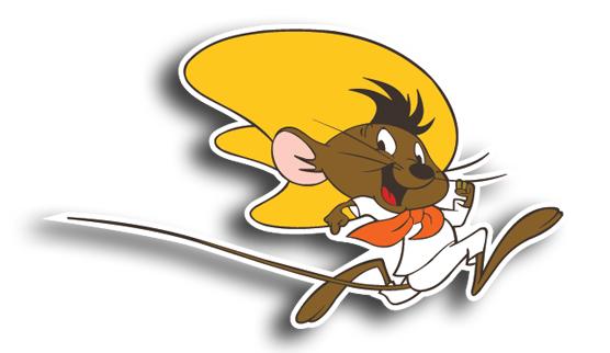 Speedy Gonzales Logo Vinyl Decal / Sticker 10 Sizes!! Free Shipping! - Etsy