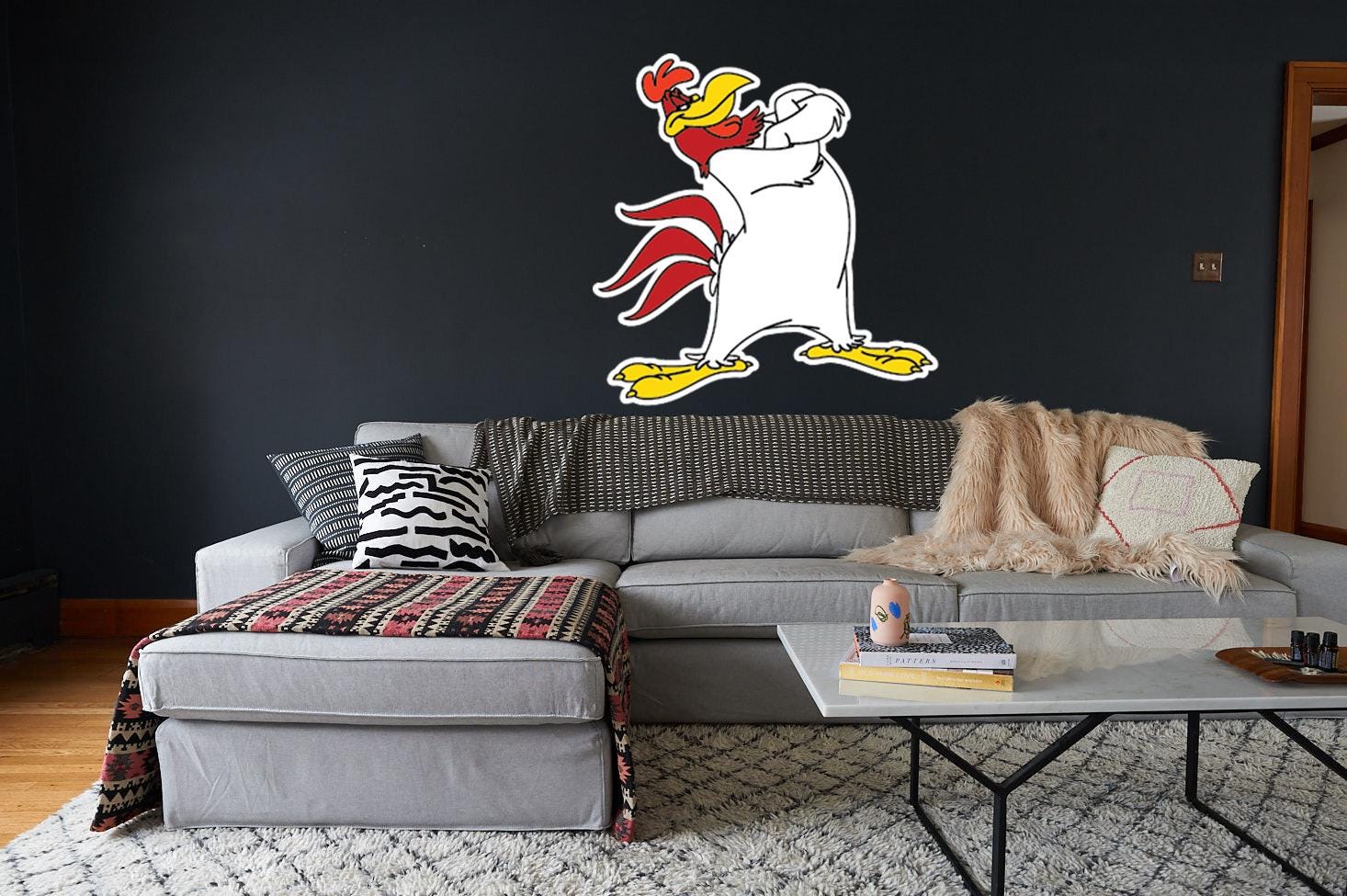 Foghorn Leghorn Logo Vinyl Decal / Sticker 10 Sizes!! Free Shipping! - Etsy