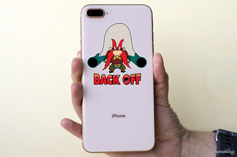Yosemite Sam BACK OFF Logo Vinyl Decal / Sticker 10 Sizes!! Free ...