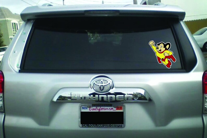Mighty Mouse Main Logo Vinyl Decal / Sticker 10 Sizes!! Free Shipping ...