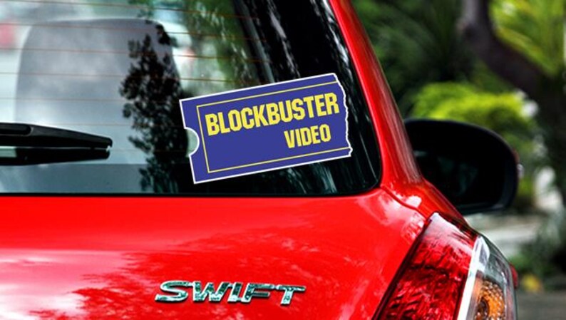 Blockbuster Video Logo Vinyl Decal / Sticker 10 Sizes!! Free Shipping ...