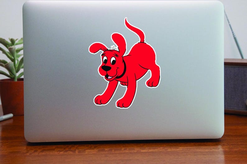 Clifford the Big Red Dog Logo Vinyl Decal / Sticker 10 Sizes!! Free ...