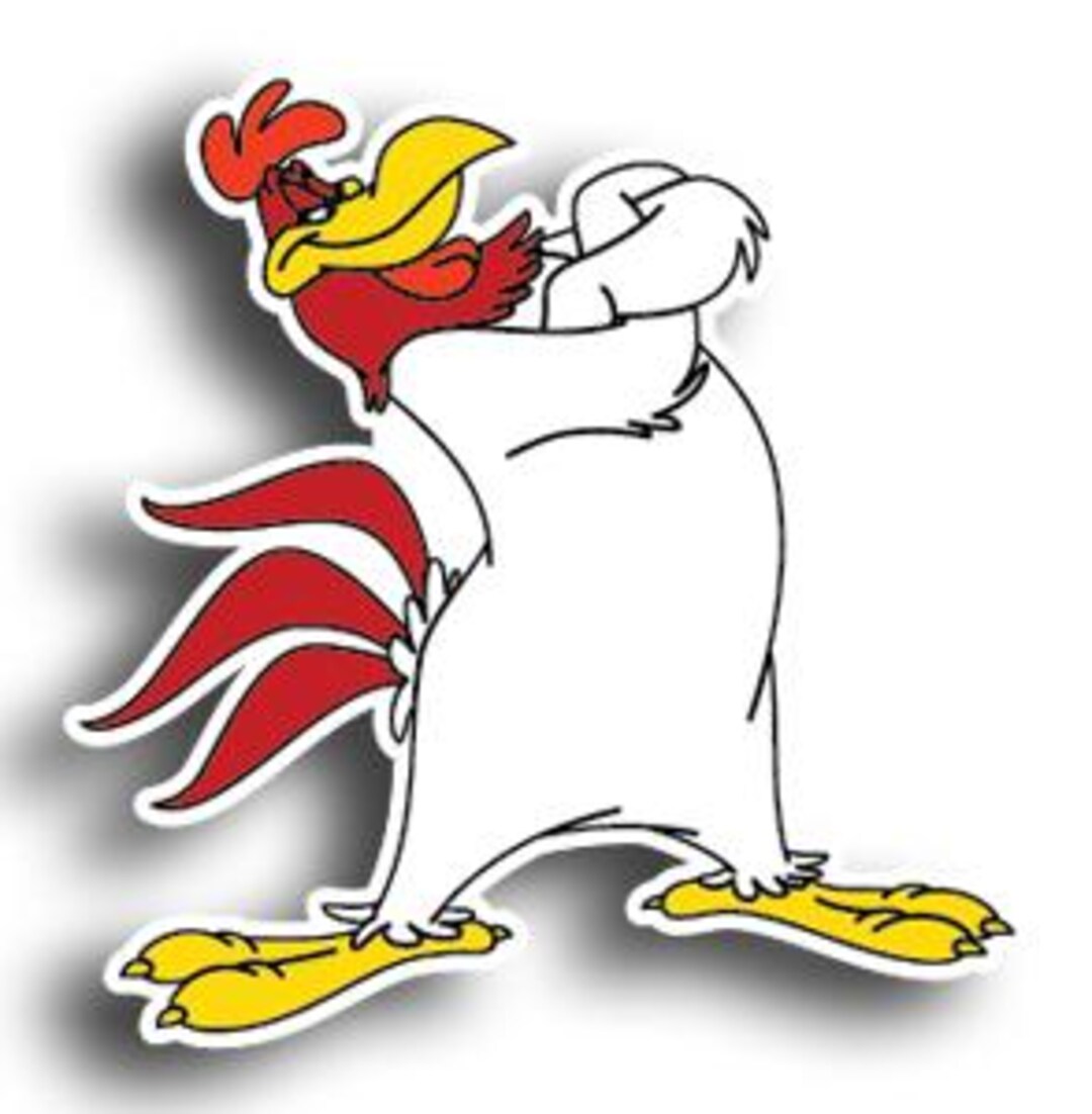 Foghorn Leghorn Logo Vinyl Decal / Sticker 10 Sizes!! Free Shipping! - Etsy