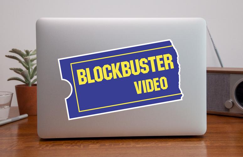 Blockbuster Video Logo Vinyl Decal / Sticker 10 Sizes!! Free Shipping ...