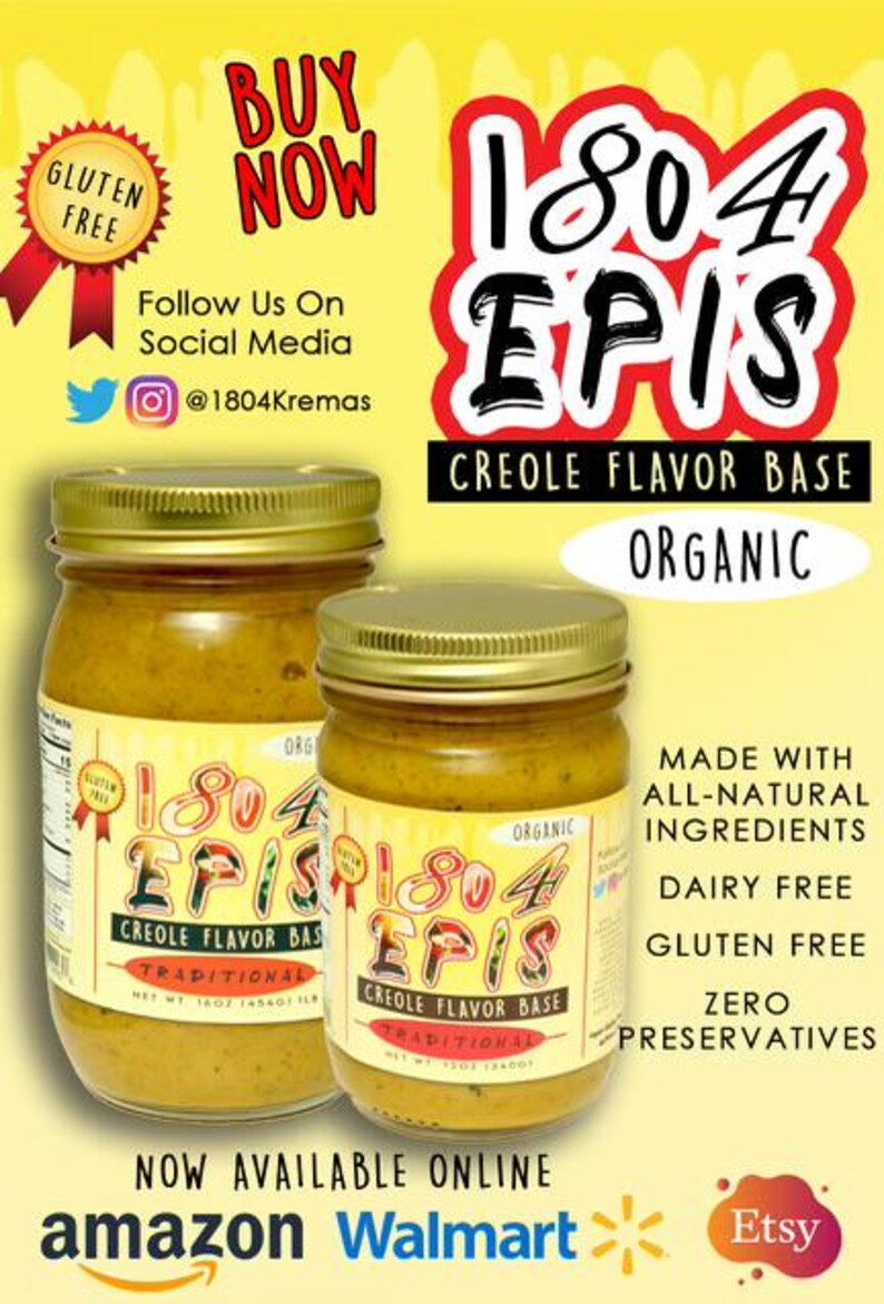 1804 Epis is an Organic Season Blend Paste - Etsy