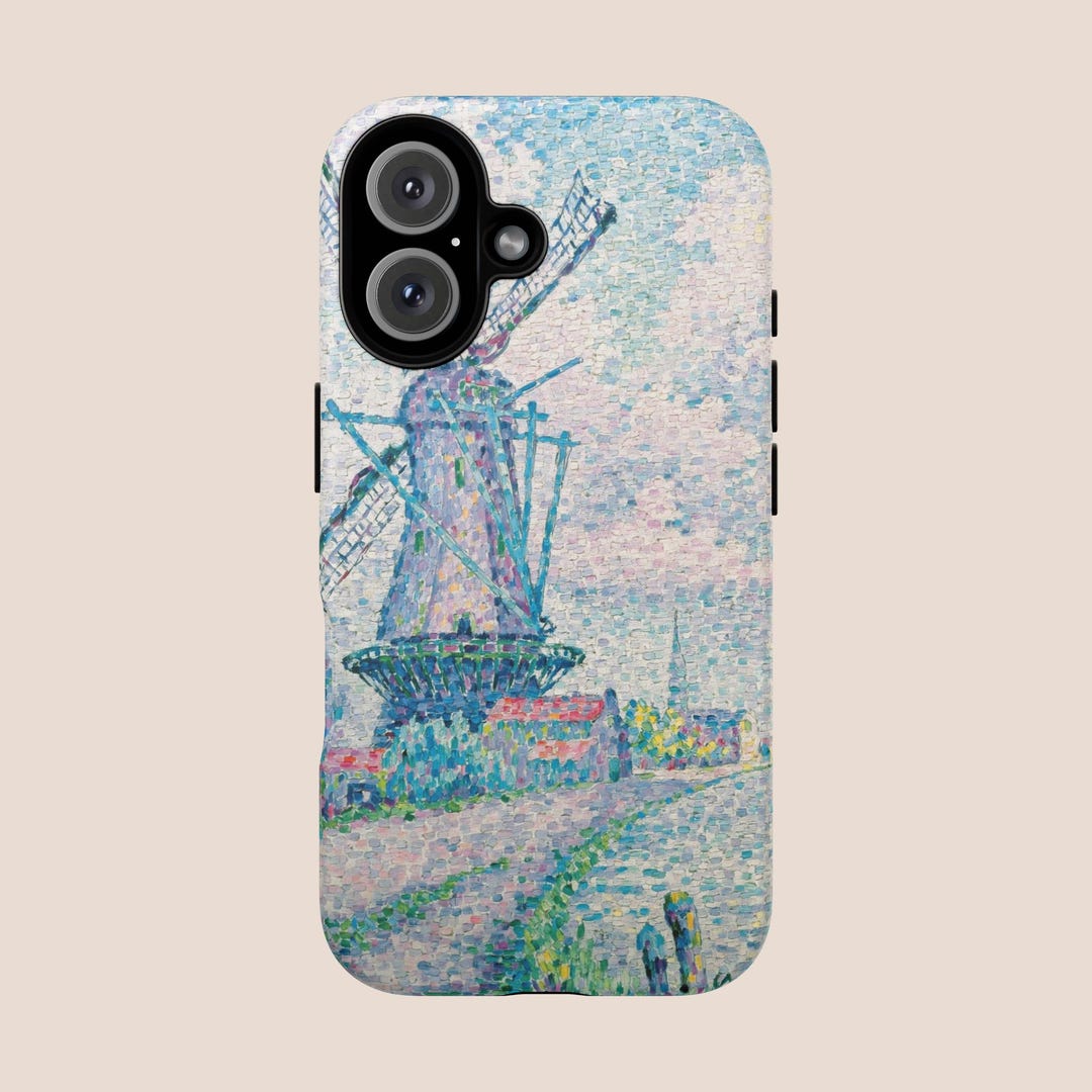 Canal of Overschie - Paul Signac Tough Case for Iphone, Samsung, Ships ...