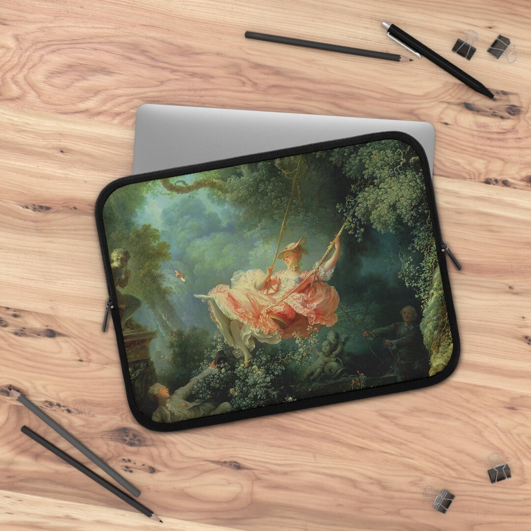 Botanical Swing by Jean Honoré Fragonard Laptop Sleeve – Forest Laptop ...