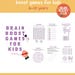 5 THEME BUNDLE | Printable Word Brain Boost Games for Kids | Literacy ...