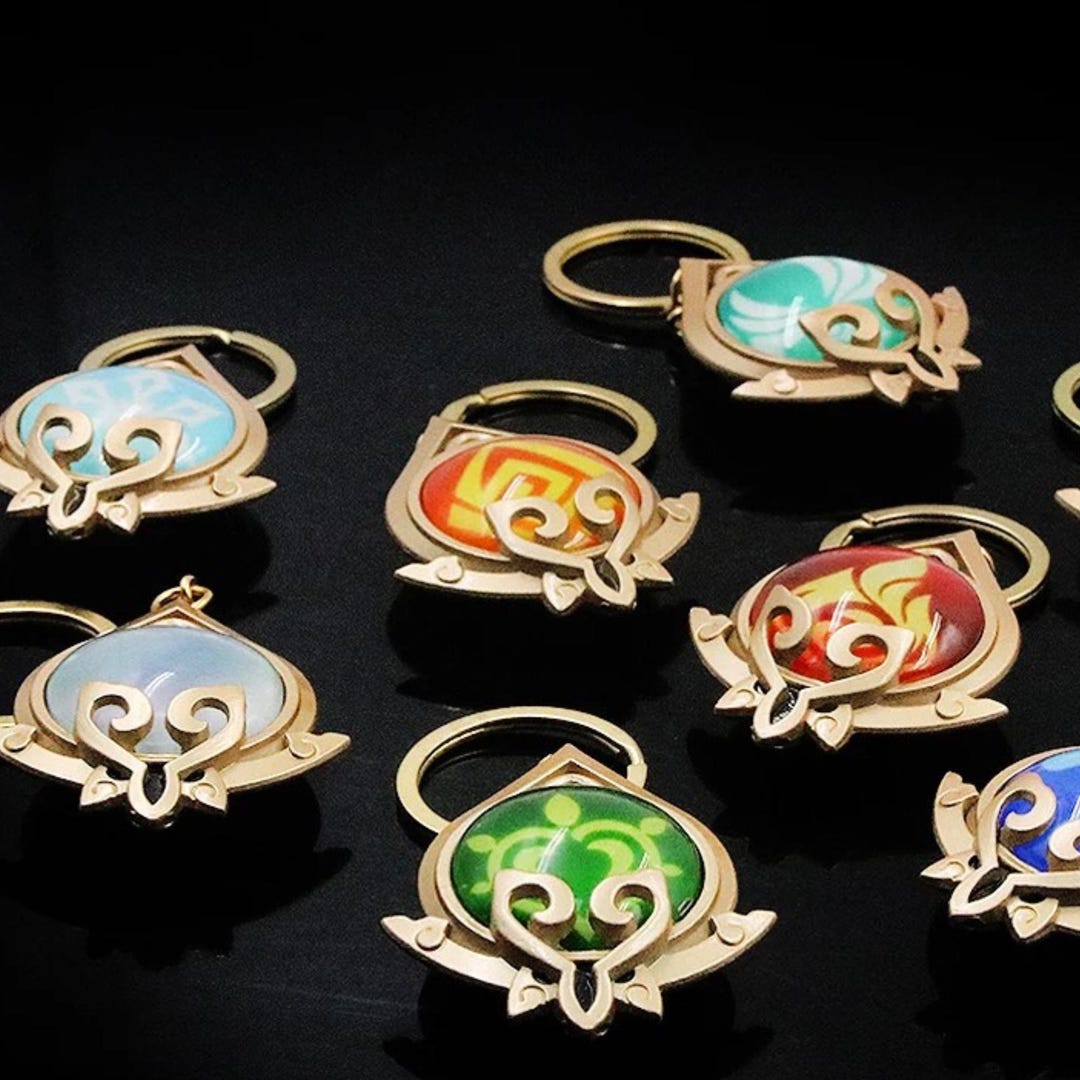 Handmade High-quality Genshin Impact Vision, Genshin, Fontaine, Inazuma ...