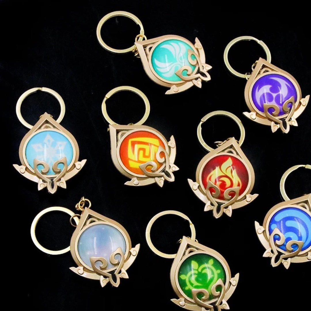 Handmade High-quality Genshin Impact Vision, Genshin, Fontaine, Inazuma ...