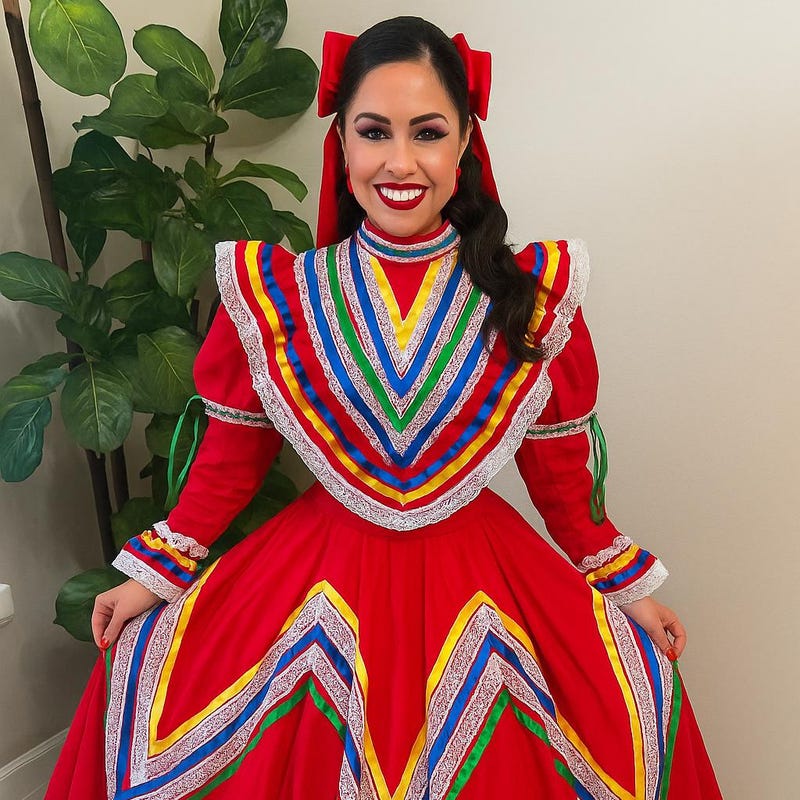 Mexican Jalisco Dress - Etsy
