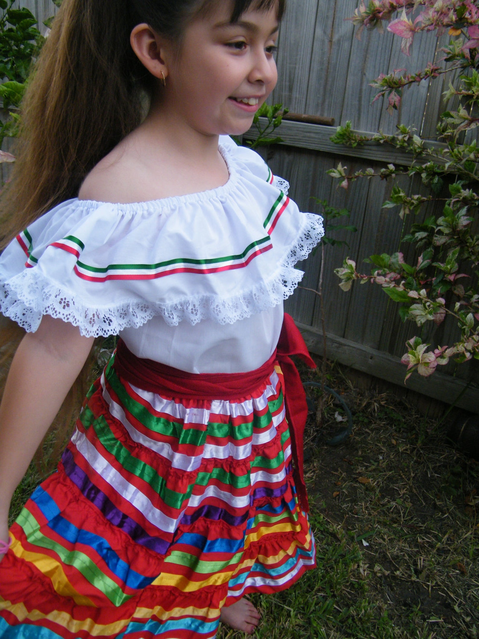 3 Piece Set Mexican Folk Outfit | Etsy