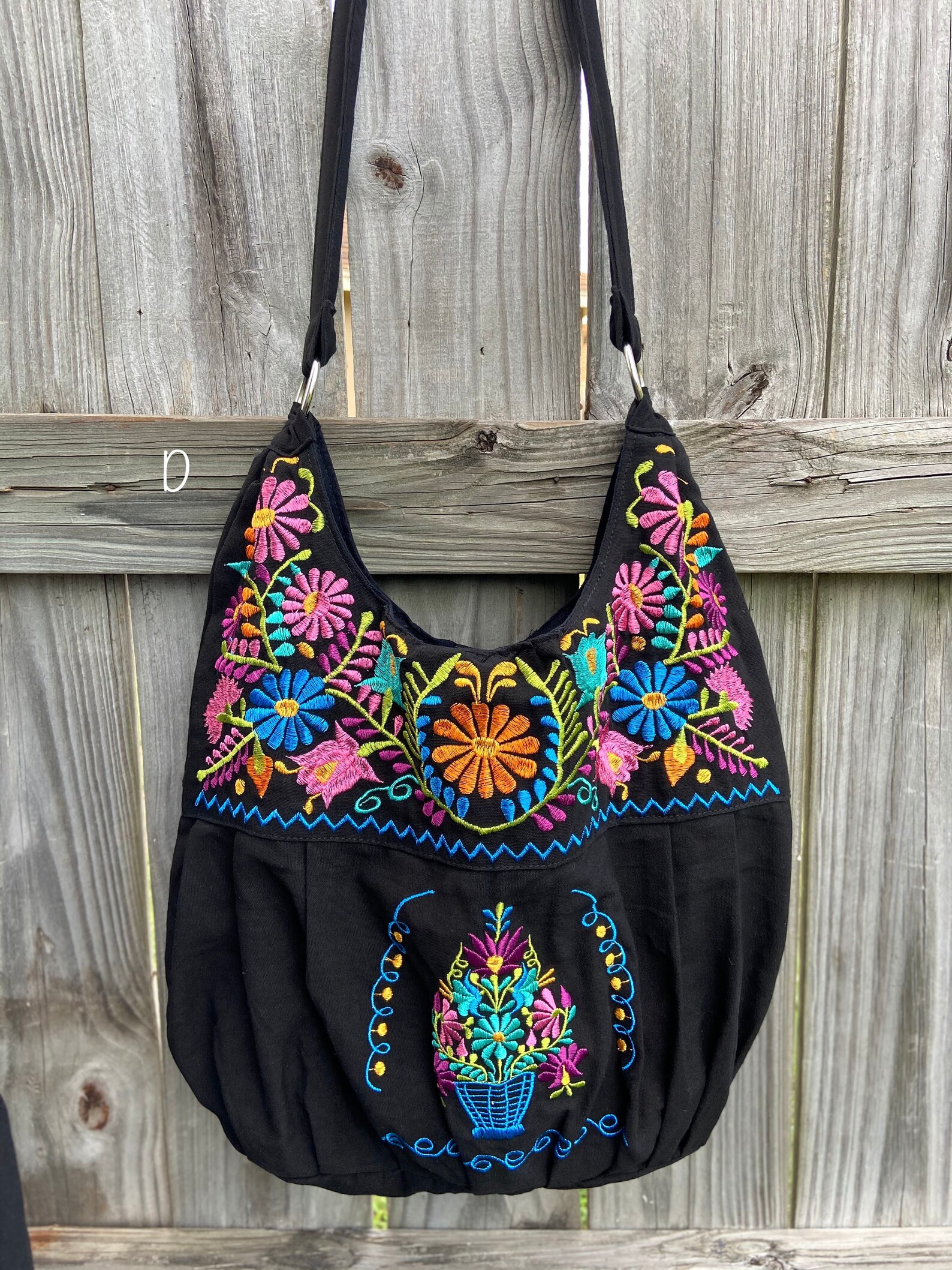 Floral Embroidered Bag - Floral Purse - Etsy