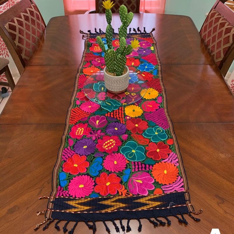 Mexican Table Runner - Etsy