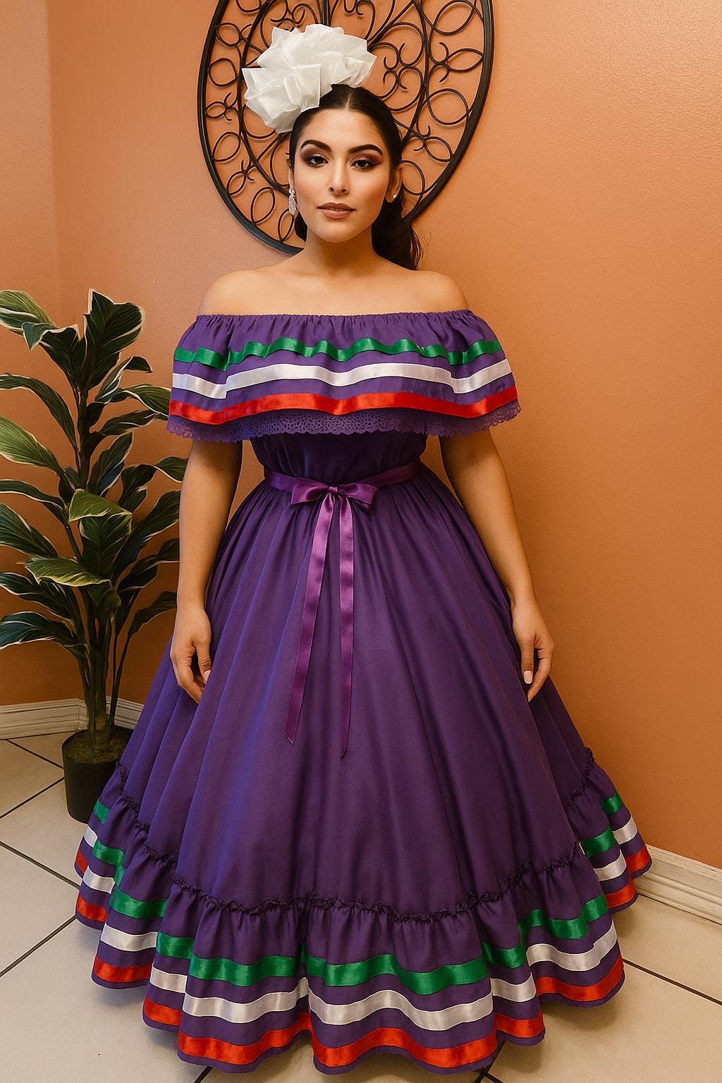 Gorgeous Folkloric Outfit, Perfect for Fiesta, Dance, Festivals ...