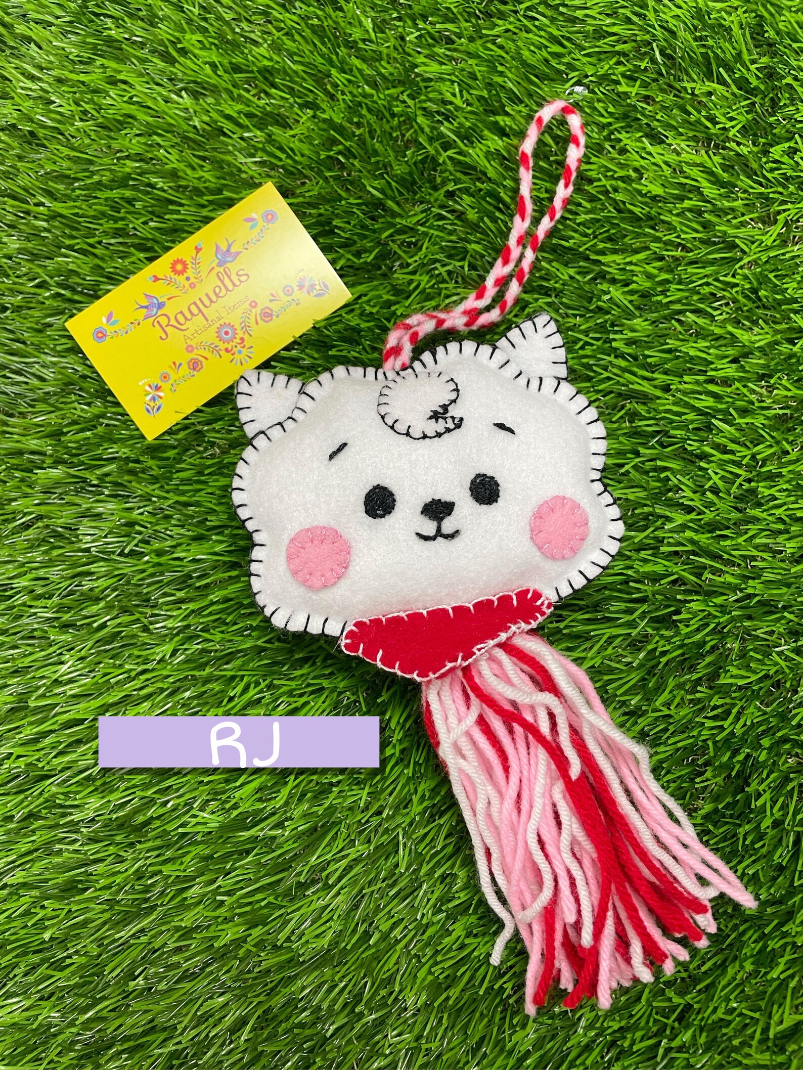 Handmade BTS Felt Characters - BT21 Handmade Charms - Ornament Charms ...