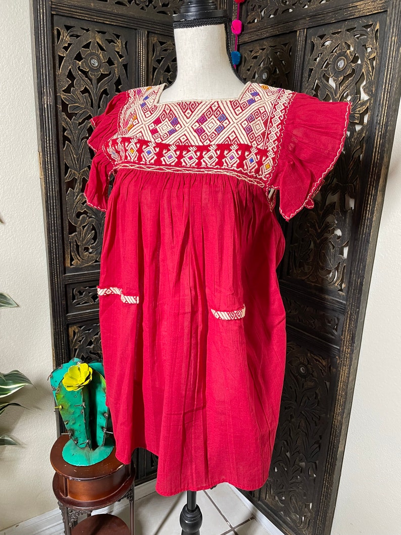 Precious Embroidered Blouse Made in Puebla Mexico Hand - Etsy