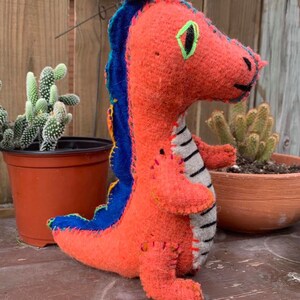 Hand Embroidered Artisanal Stuffed Animals Handmade Stuffed Animals - Etsy