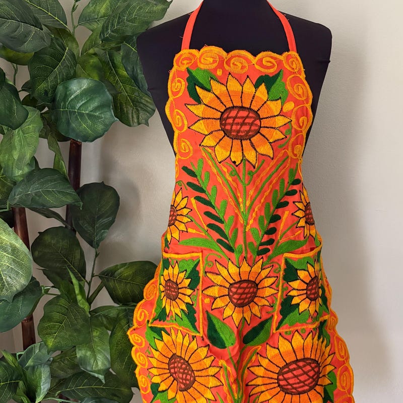 Handwoven Linen Apron - Etsy