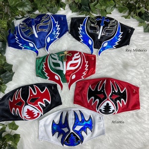 Lucha Libre Face Mask - Etsy