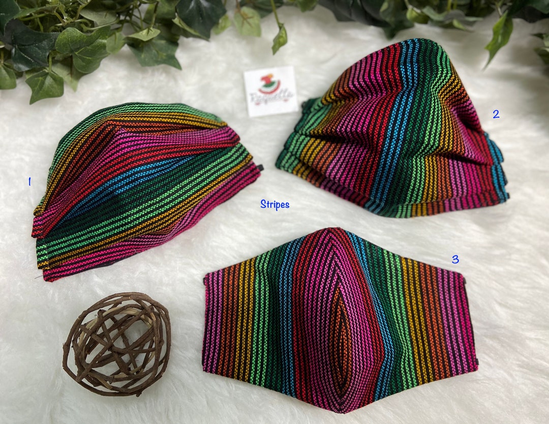 Sarape Hand Crafted Face Mask - Unisex, Washable & Reversible - Etsy