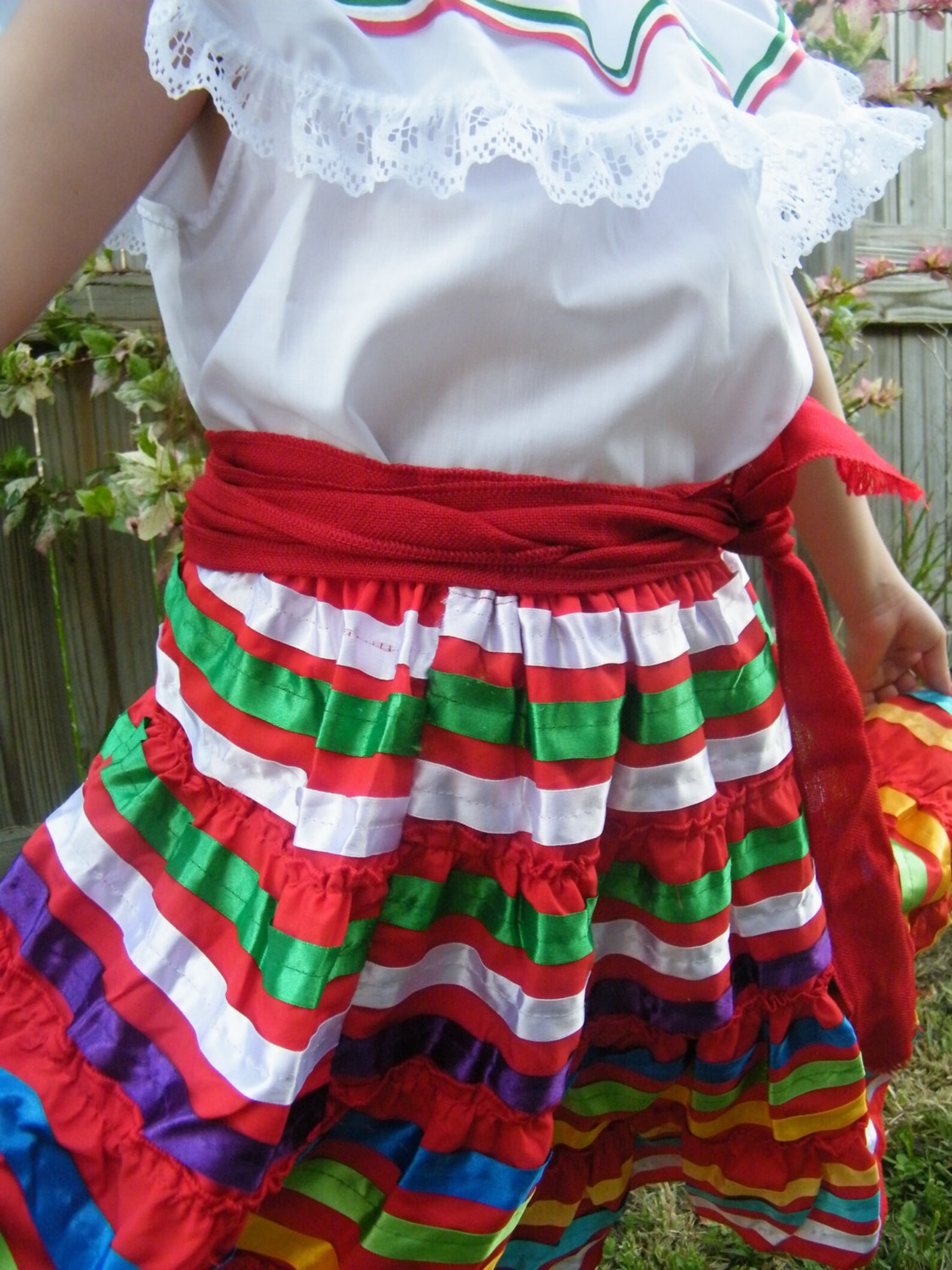 3 Piece Set Mexican Folk Outfit | Etsy