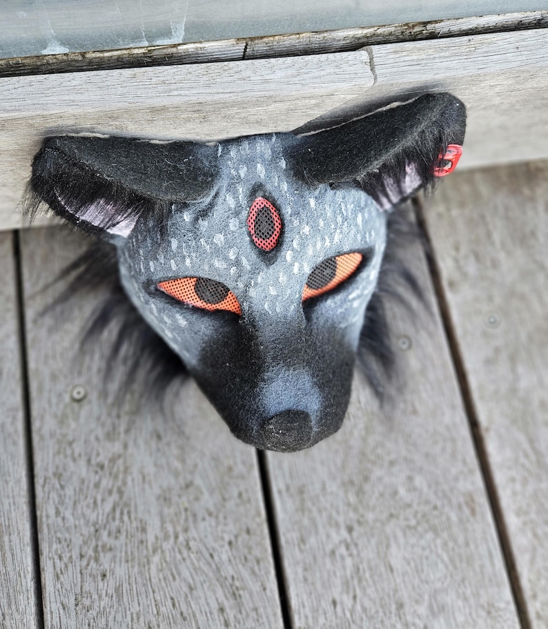 Silver Fox Therian Mask! - Etsy