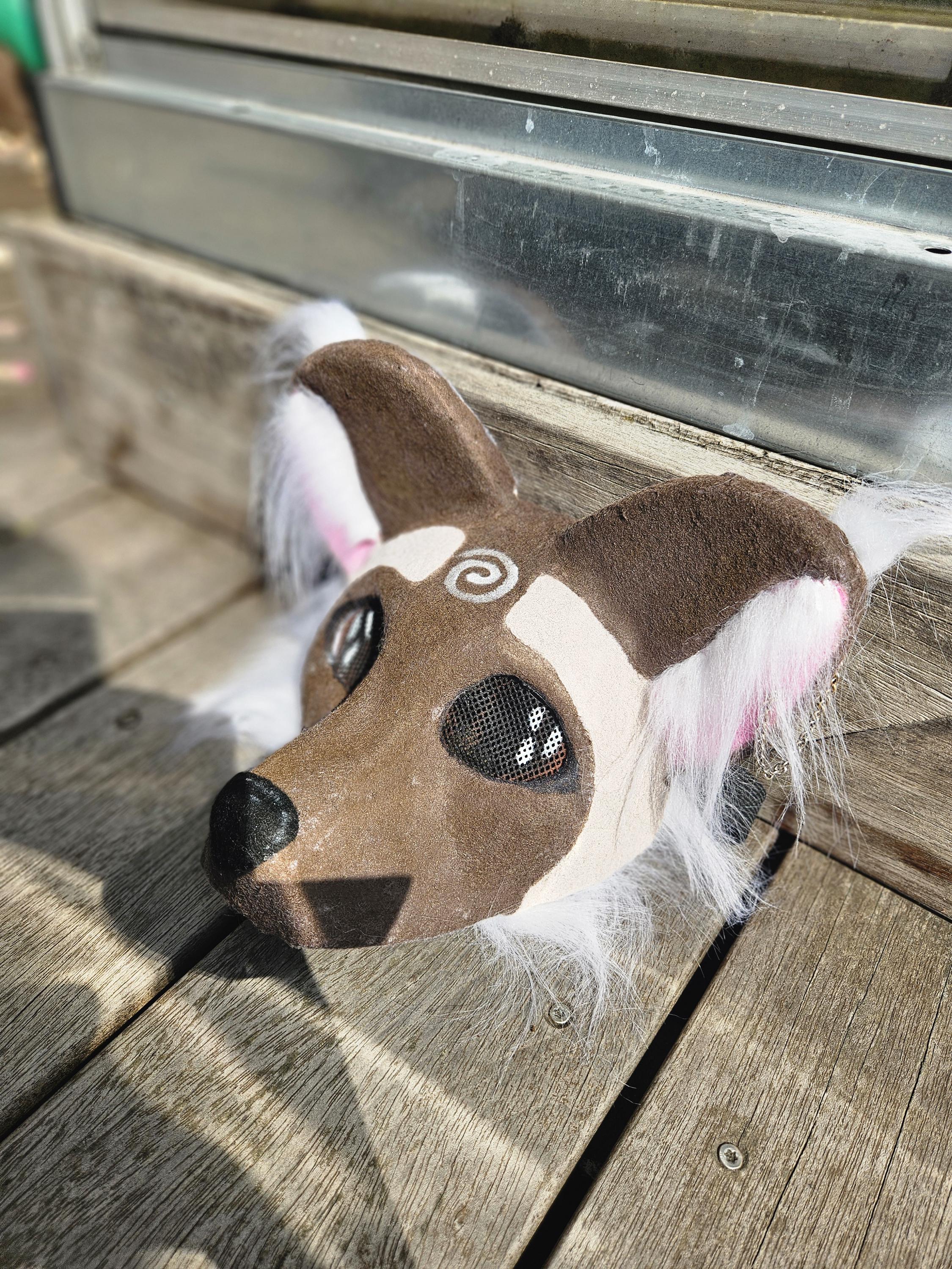 African Wild Dog Therian Mask! - Etsy