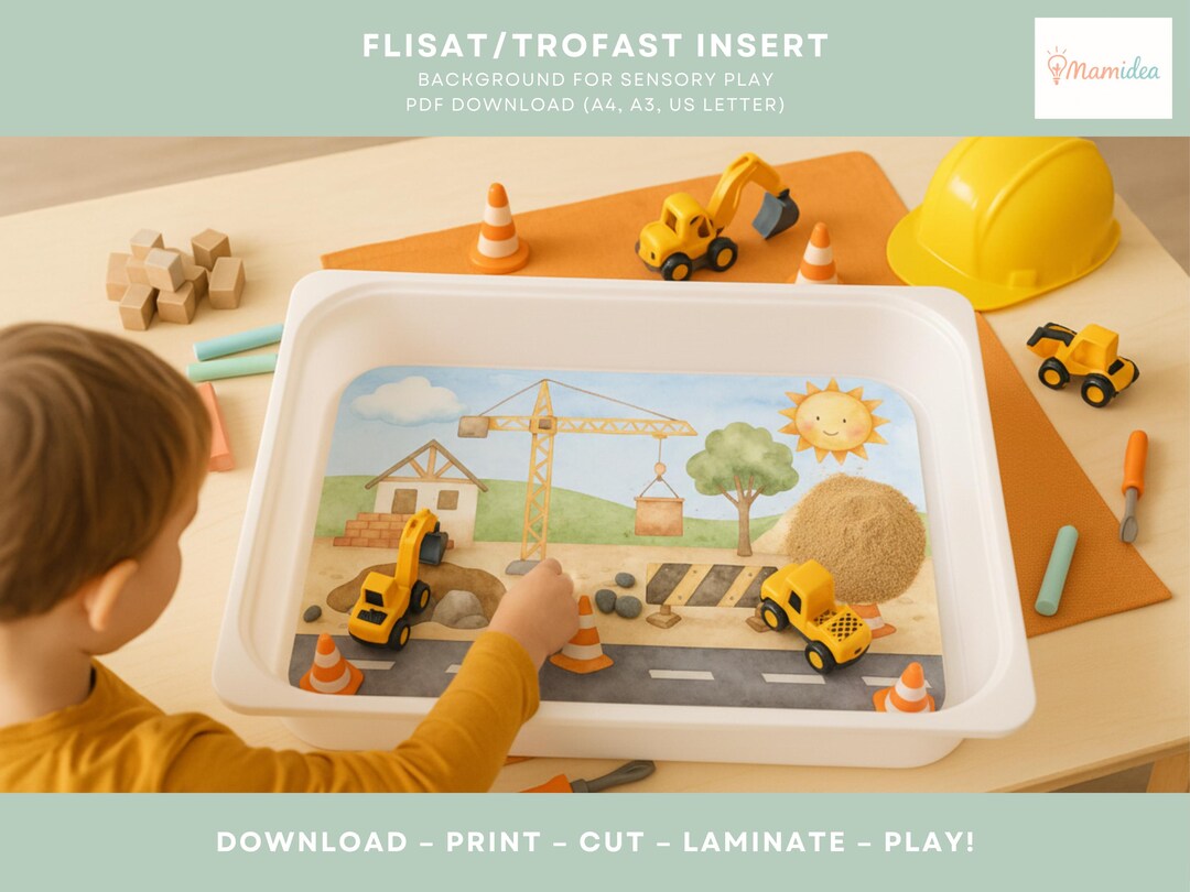 Flisat Insert Design Theme - Druckbare Hintergrund für IKEA Flisat ...