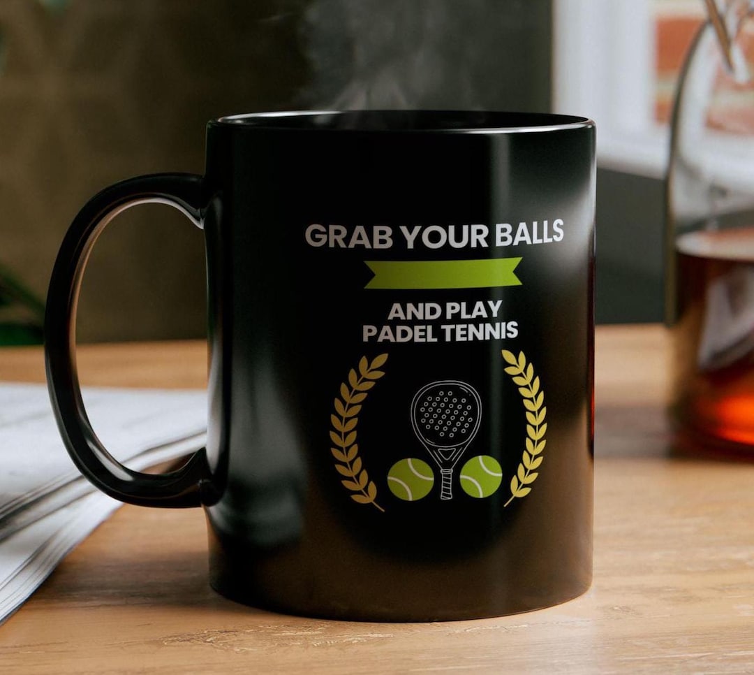 Padel Tennis Mug, Padel Player Gift, Funny Padel Tennis Gift for Man ...