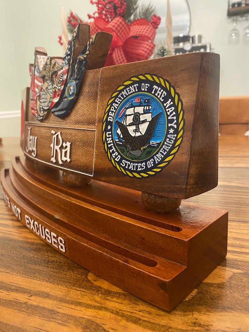 Wooden Desk Plaque - Etsy