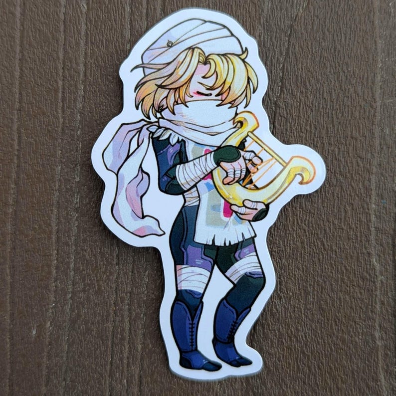 Cute Musical Zelda Fan Art Stickers | Link and Sheik Stickers | TP, SS ...