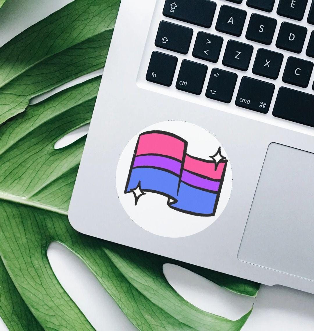 Bi Pride Sticker - Etsy