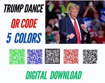 Ultimate Trump QR Code Prank Pack png Hilarious MAGA Design, 5 Colors ...