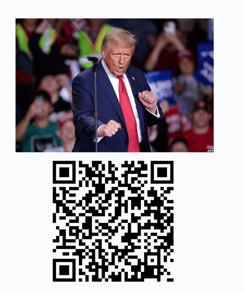 Ultimate Trump QR Code Prank Pack (svg-png) | Hilarious MAGA Design ...
