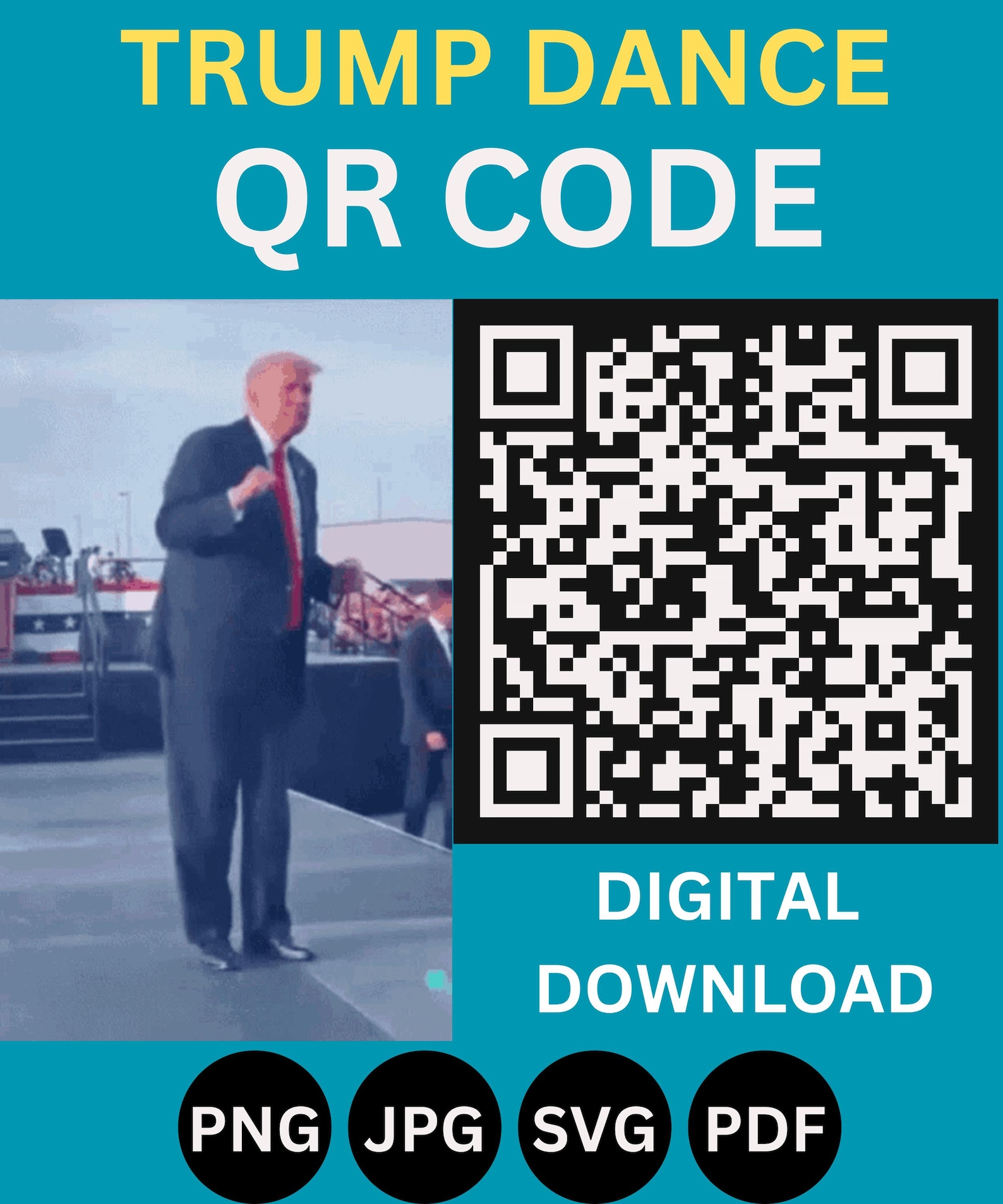 Ultimate Trump QR Code Prank Pack (svg-png-jpg-pdf) | Hilarious MAGA ...