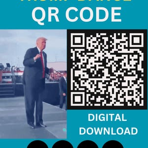 Qr Code Trump Dancing Pdf - Etsy