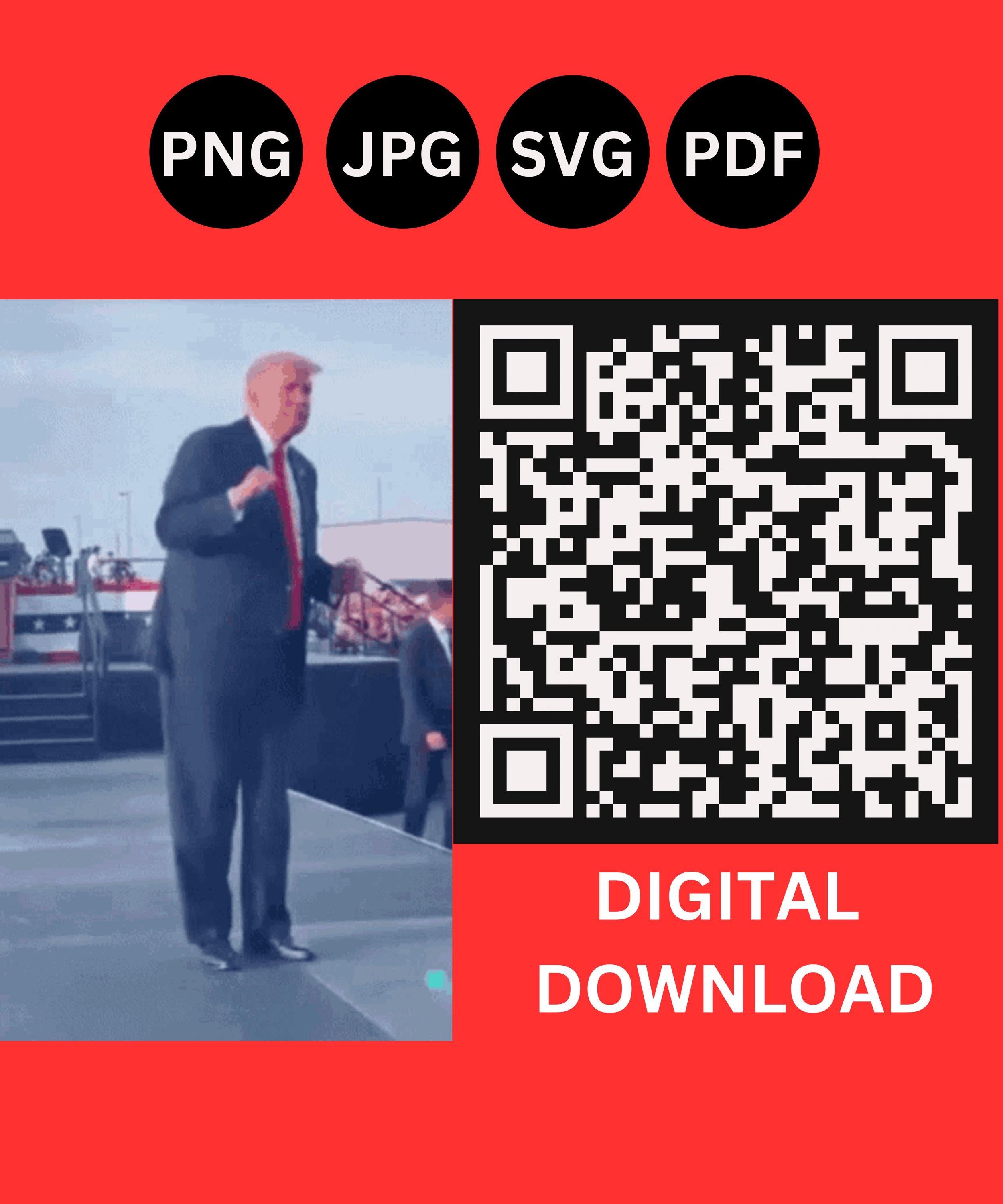 Ultimate Trump QR Code Prank Pack (svg-png-jpg-pdf) | Hilarious MAGA ...