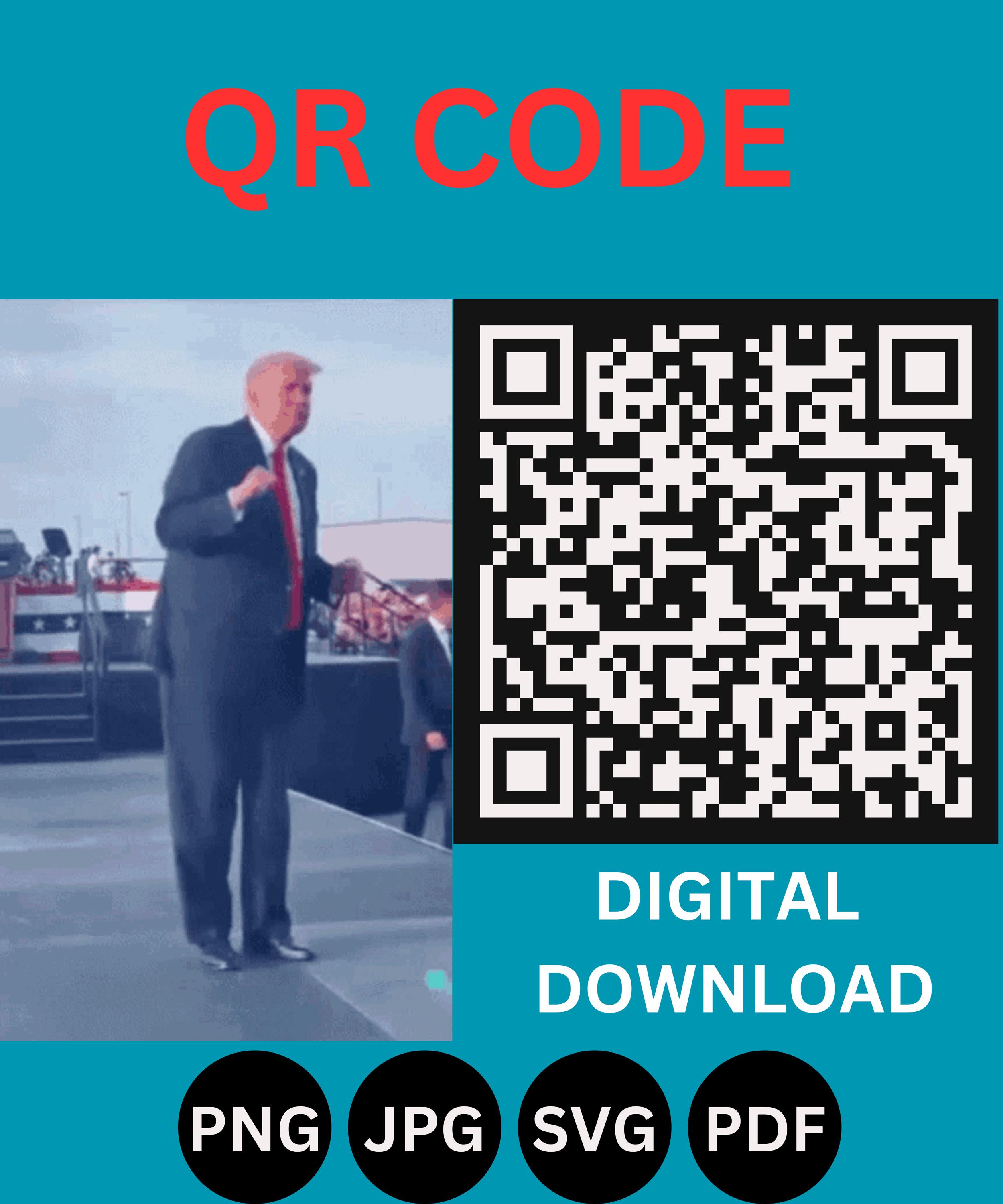 Ultimate Trump QR Code Prank Pack (svg-png-jpg-pdf) | Hilarious MAGA ...