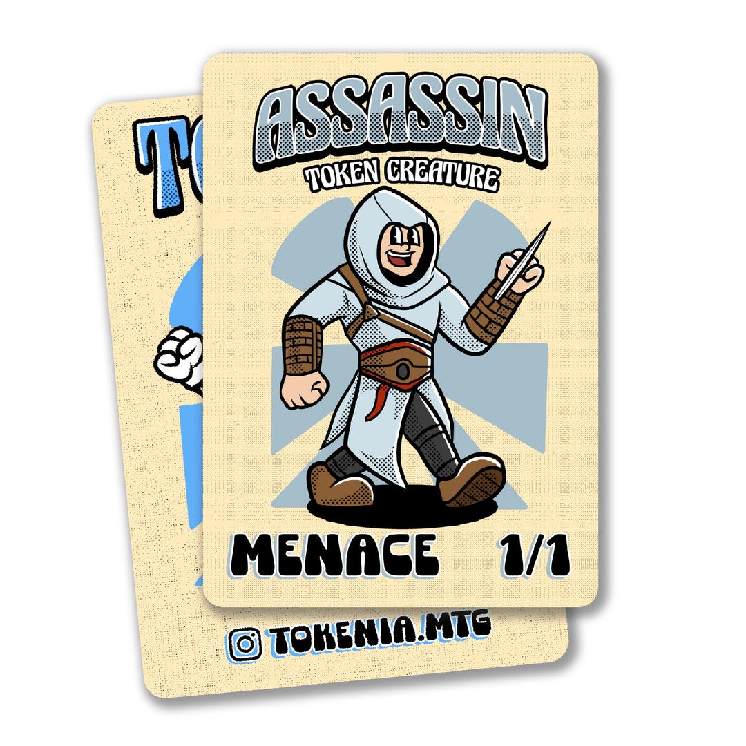 Assassin Menace Token - Etsy