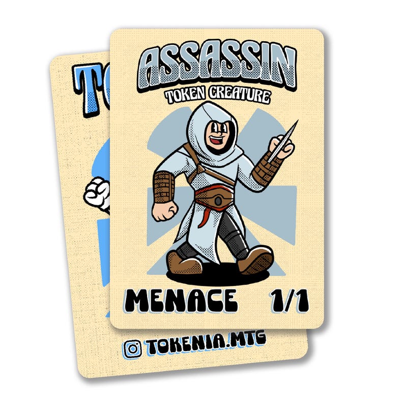 Assassin Menace Token - Etsy