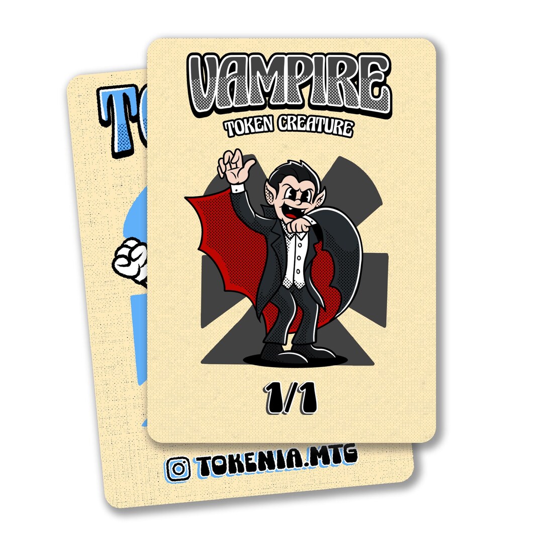 Vampire Token - Etsy