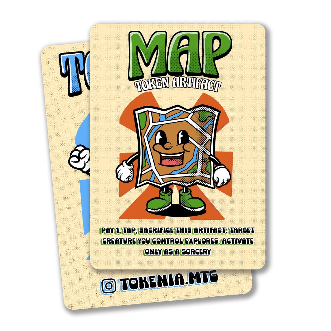Map Token - Etsy