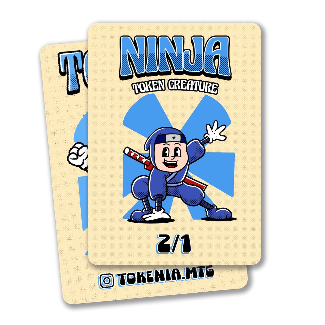 Ninja 2/1 Token - Etsy