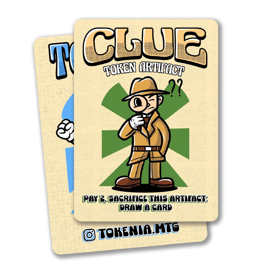 Clue Token - Etsy