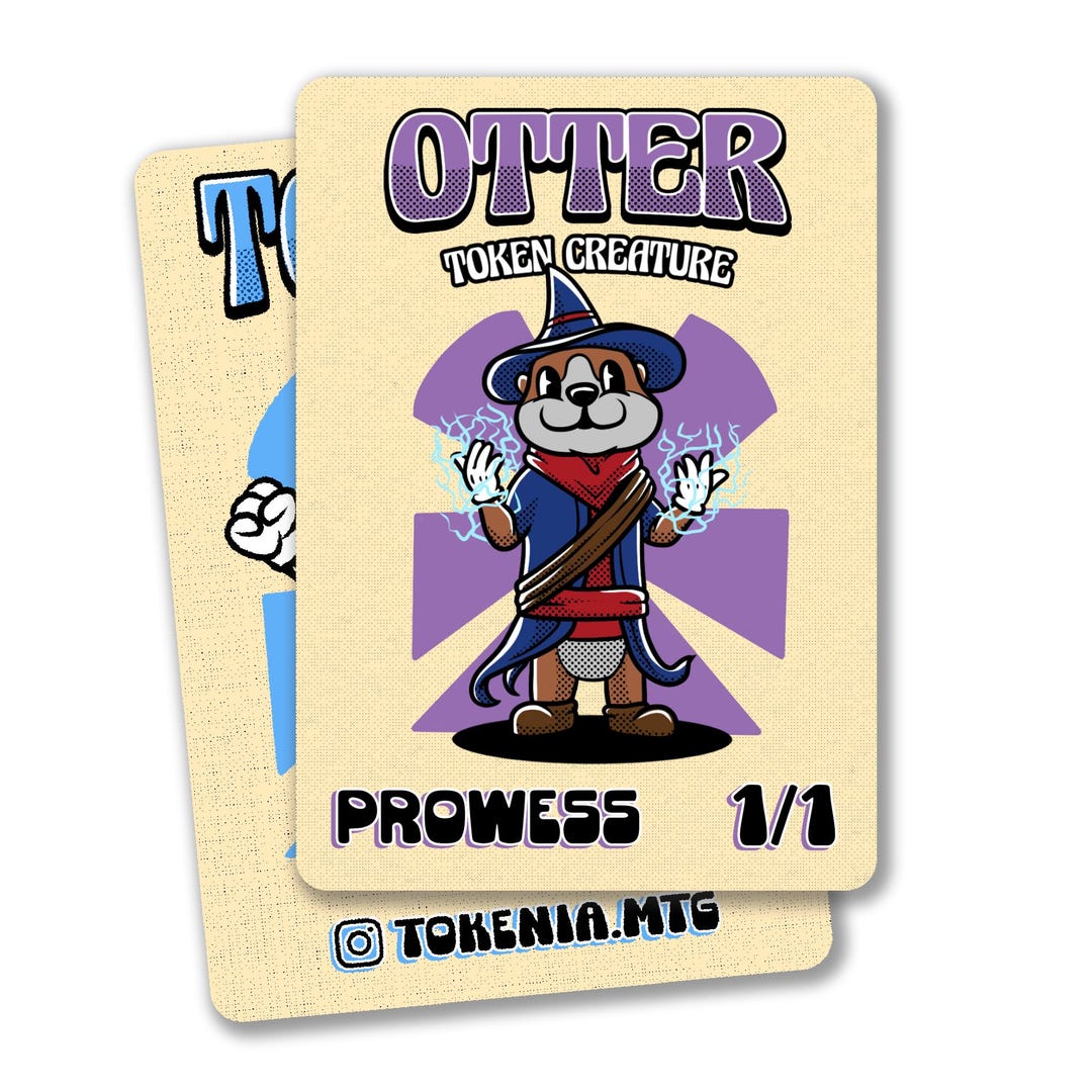 Otter Token - Etsy