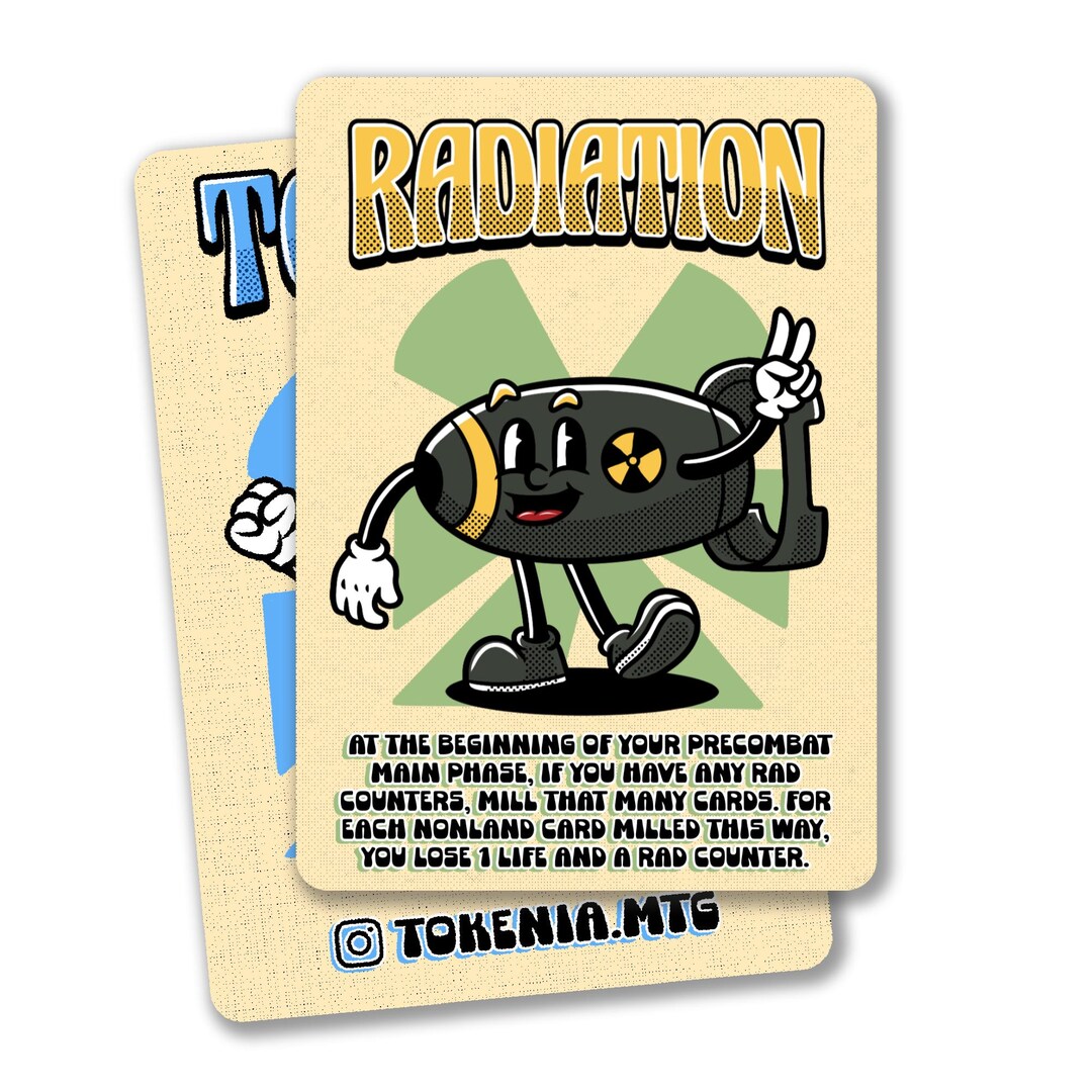 Radiation Counter Token - Etsy