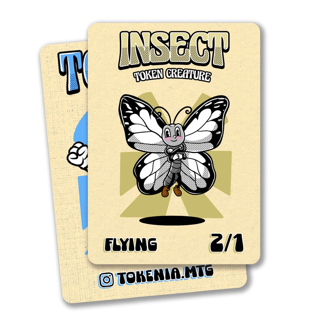 Insect 2/1 Token - Etsy