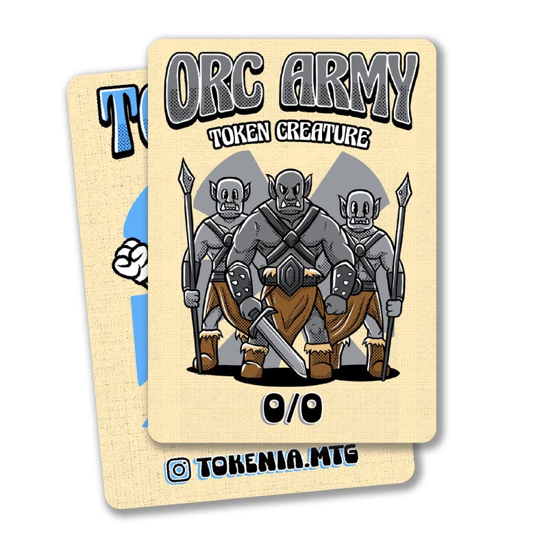 Orc Army Token - Etsy